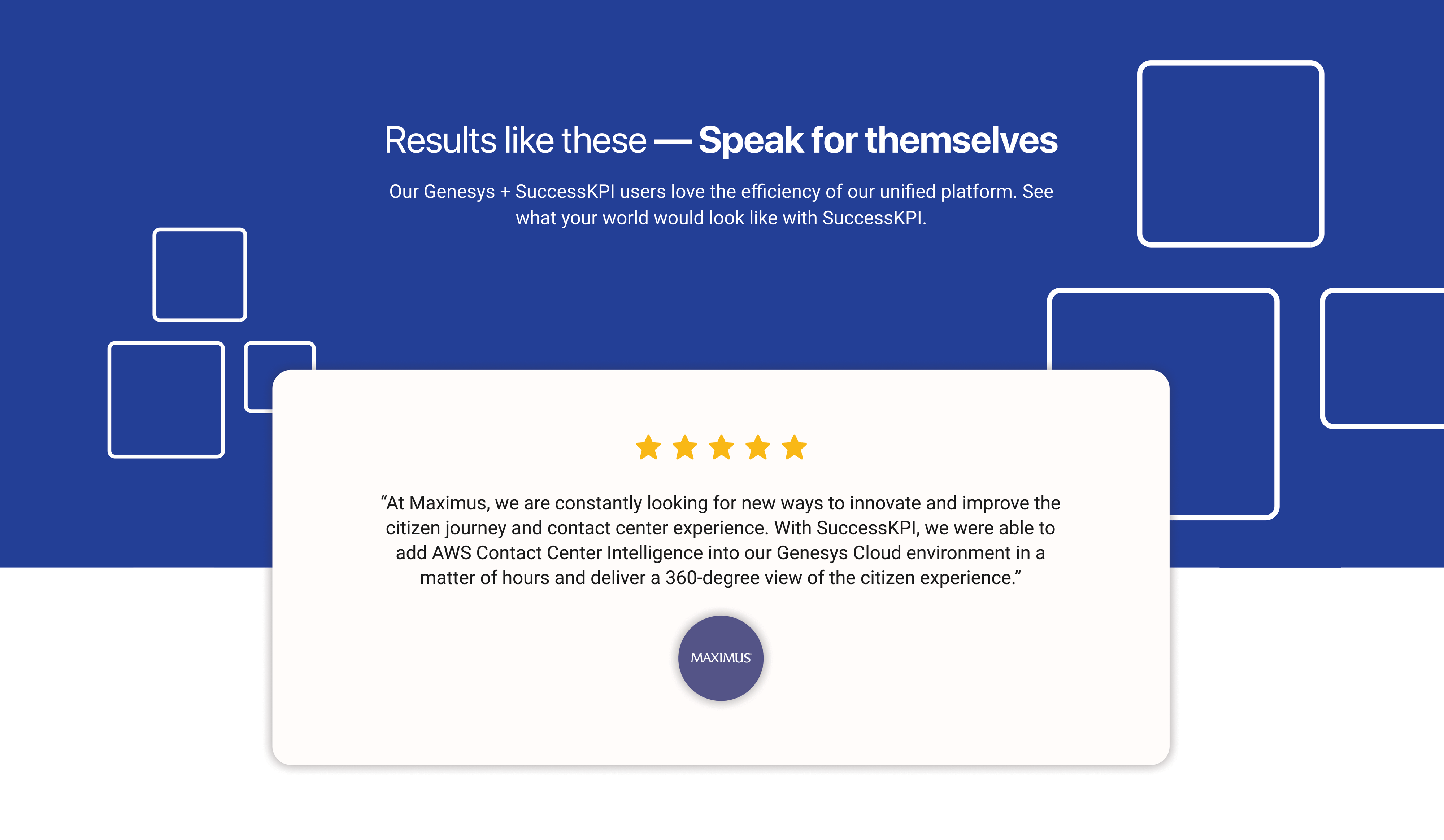 SuccessKPI | Genesys